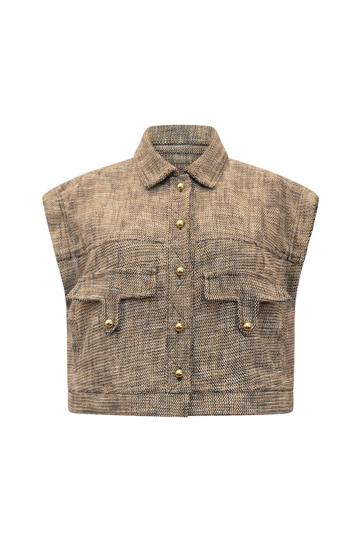 Jeanneth Cotton Vest – Cindy Castro New York, LLC